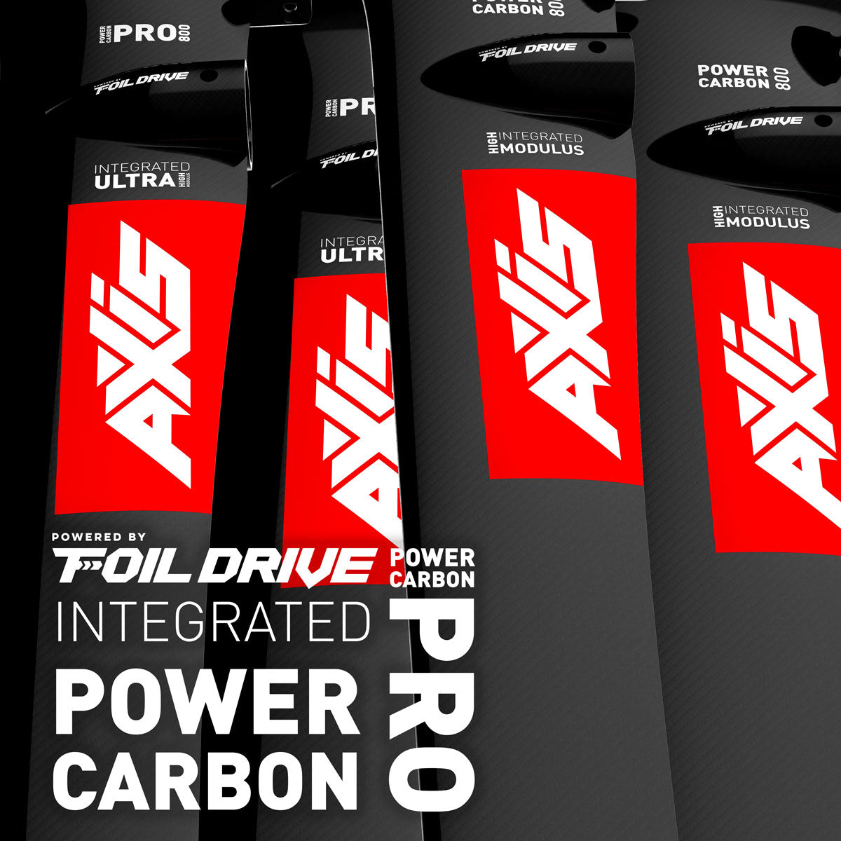 Foil Drive Integrated Carbon Masts - AXIS Foils